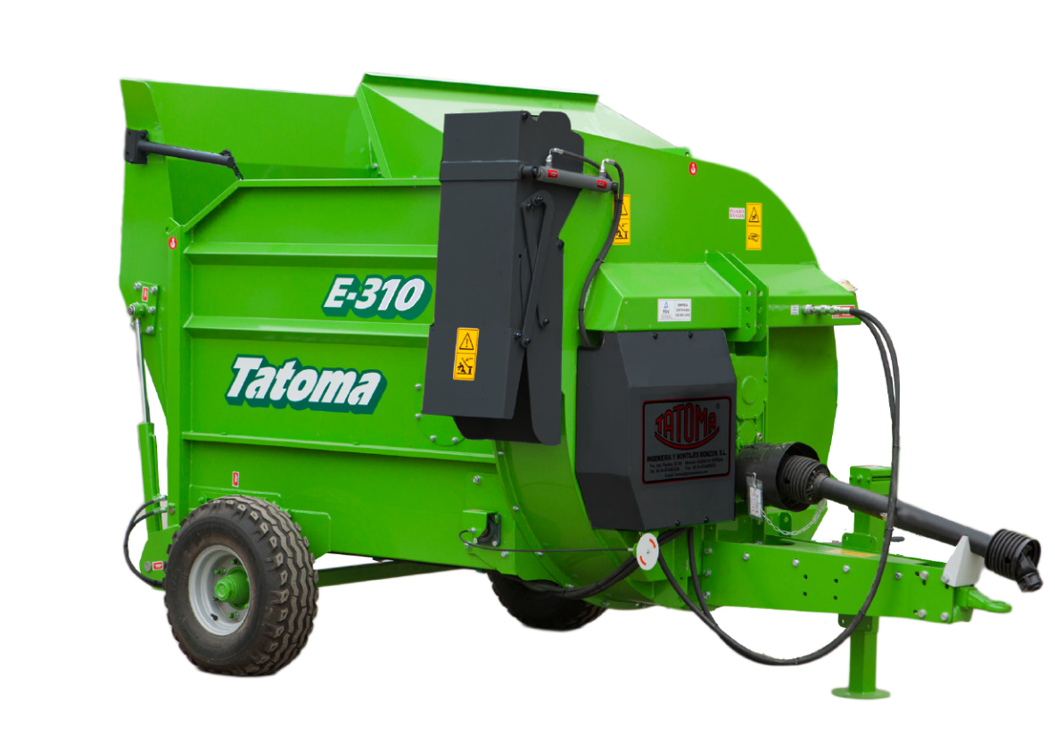 Wide box straw choppers. E310 and E610 models - Tatoma